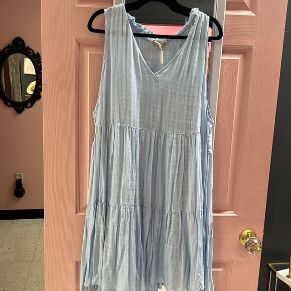 Wonderly | Dresses | Wonderly Curvy Ruffle Slip Dress Size 3x Light ...